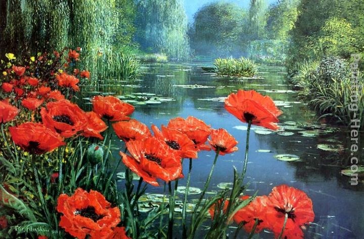2011 Red Poppies Painting | Best Paintings For Sale