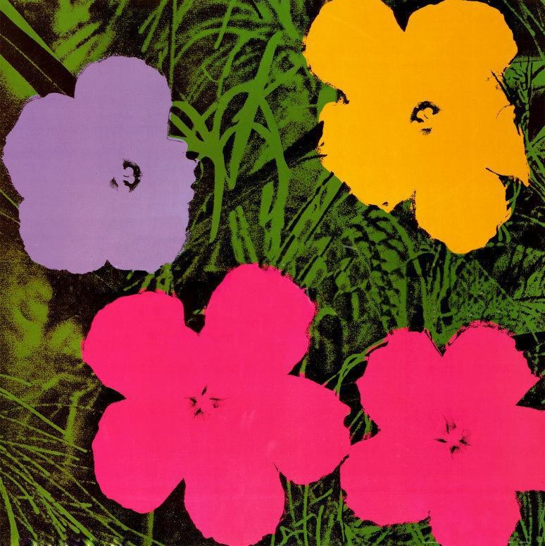 Andy Warhol Flowers 1970 Painting | Best Paintings For Sale