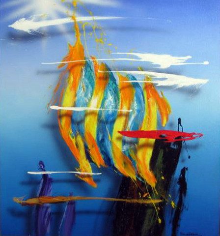 Ben Stack The Angel who Lied Painting | Best Paintings For Sale