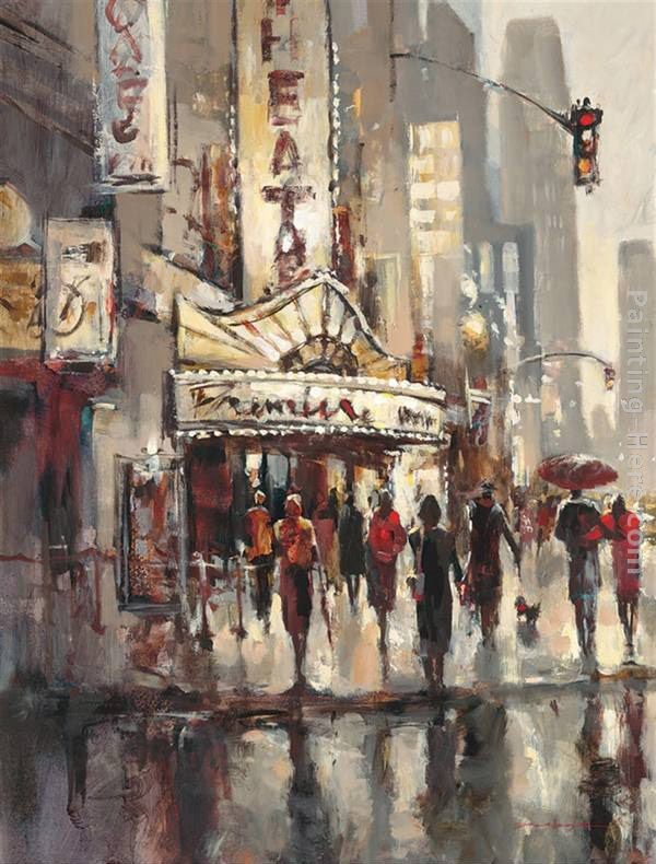 Brent Heighton City Scene Painting | Best Paintings For Sale