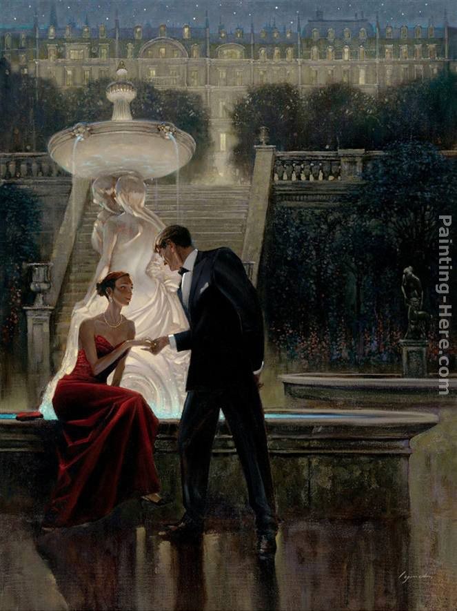 Brent Lynch Twilight Romance Painting | Best Paintings For Sale