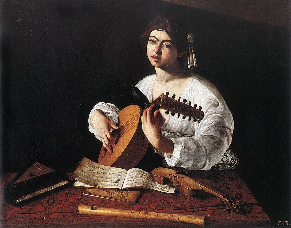 Caravaggio The Lute Player Painting | Best Paintings For Sale