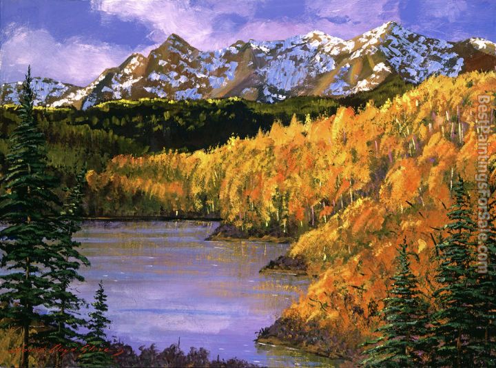 David Lloyd Glover October Colors Painting | Best Paintings For Sale