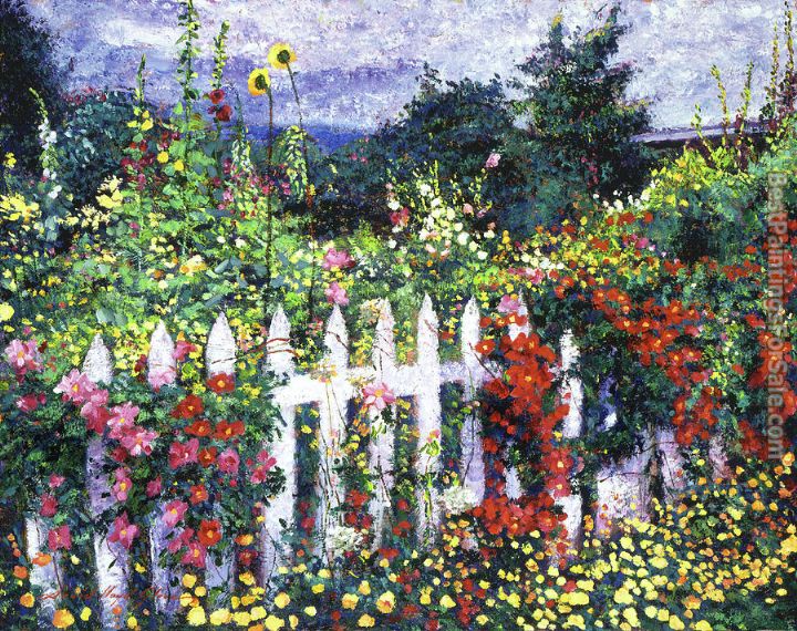 David Lloyd Glover The Painter's Palette Garden Painting | Best ...