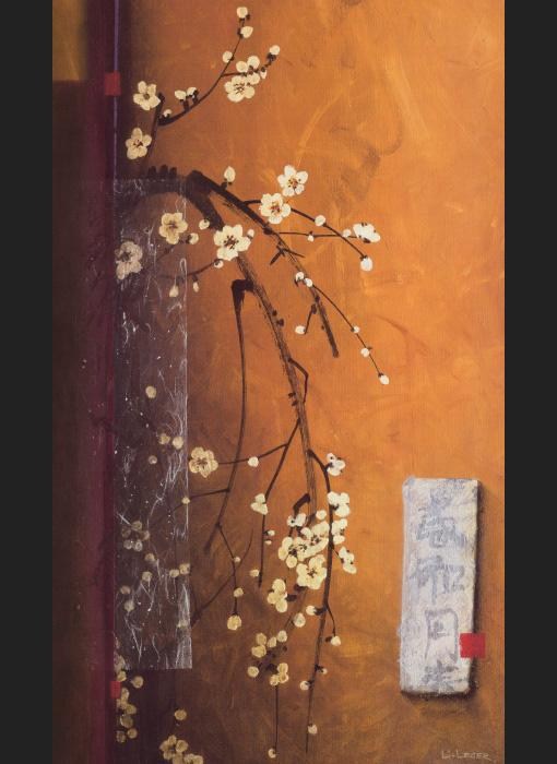 Don Li-Leger Oriental Blossoms III Painting | Best Paintings For Sale