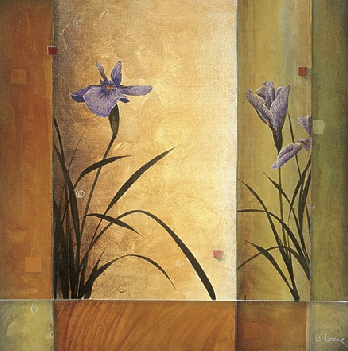 Don Li-Leger Terra Cotta Garden Painting | Best Paintings For Sale