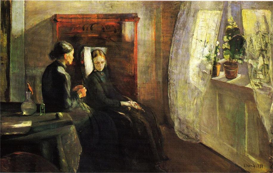Edvard Munch Puberty 1894 Painting | Best Paintings For Sale