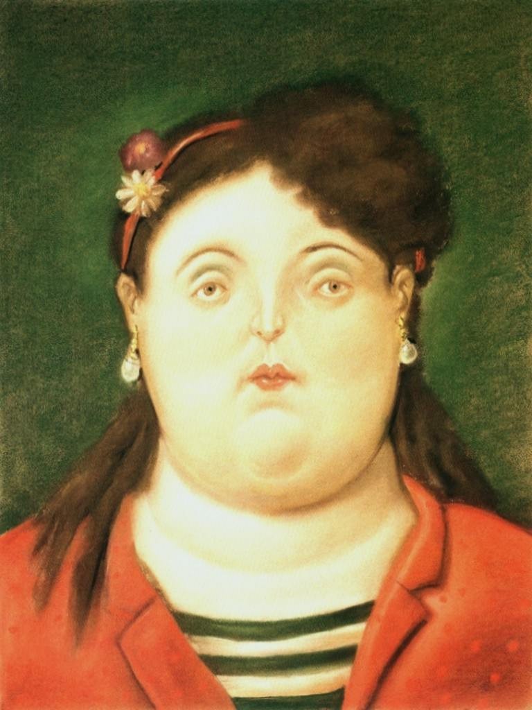 Fernando Botero La calle Painting | Best Paintings For Sale