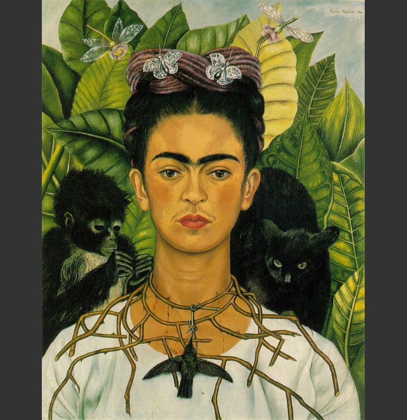 Frida Kahlo Self Portrait 1-1940 Painting | Best Paintings For Sale