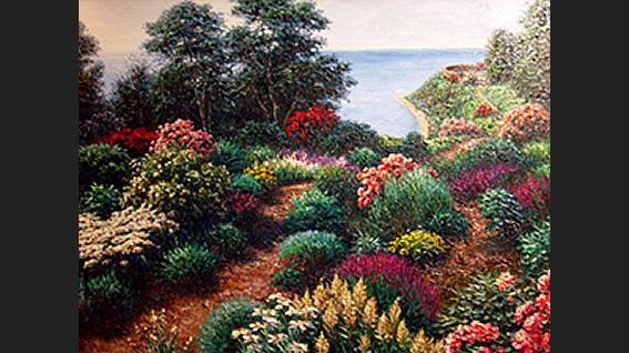 Henry Peeters Fayette Overlook Painting | Best Paintings For Sale