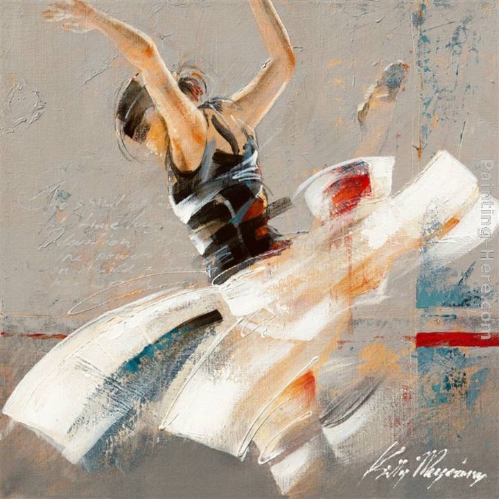 Kitty Meijering Dance Fusion I Painting | Best Paintings For Sale