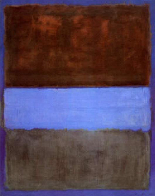 Mark Rothko No 61 Brown Blue Brown on Blue c1953 Painting | Best ...