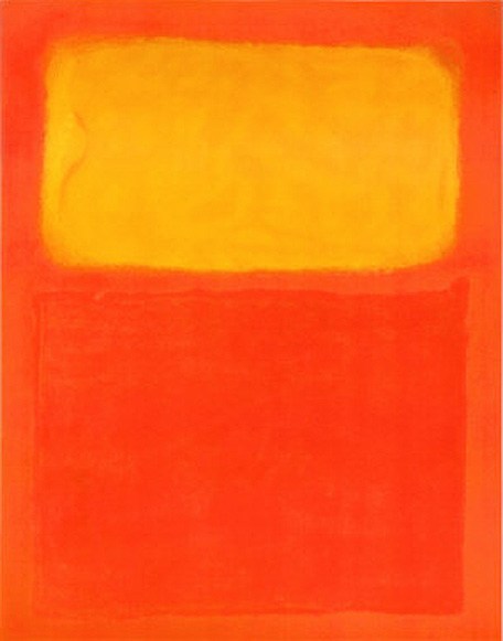 Mark Rothko Orange and Yellow Painting | Best Paintings For Sale