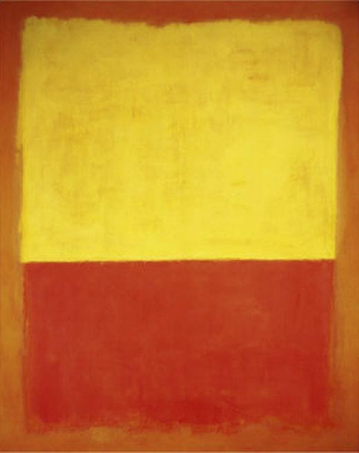 Mark Rothko Orange and Yellow Painting | Best Paintings For Sale