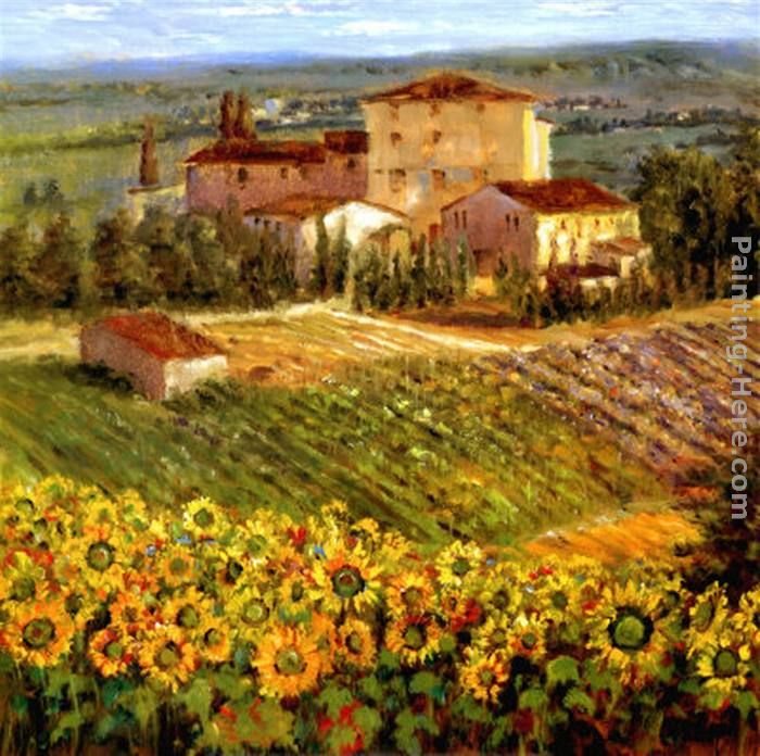 Michael Longo Provencal Village III Painting | Best Paintings For Sale