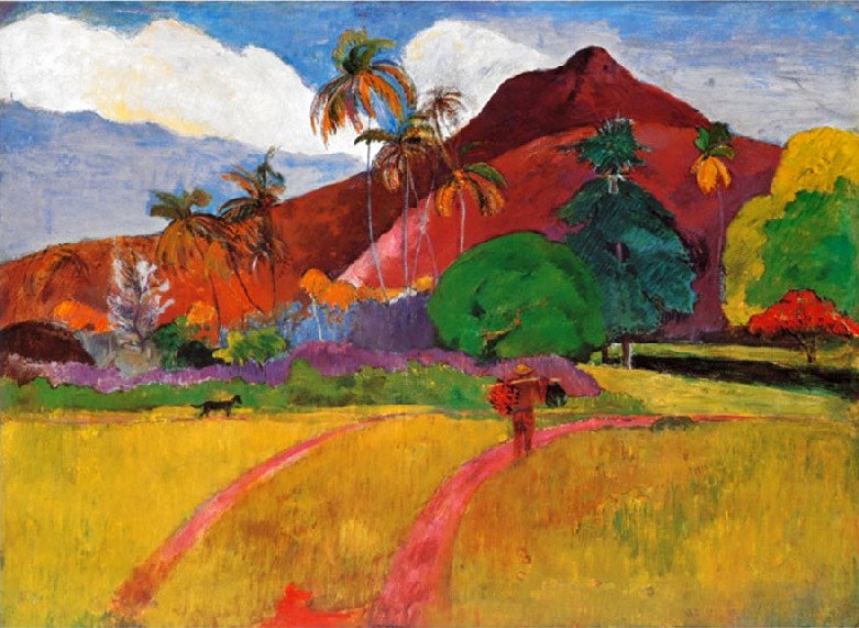 Paul Gauguin Tahitian Landscape Painting | Best Paintings For Sale