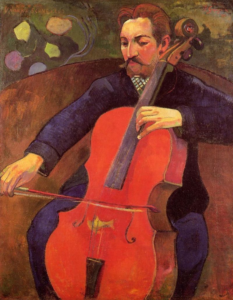 Paul Gauguin The Cellist Painting | Best Paintings For Sale