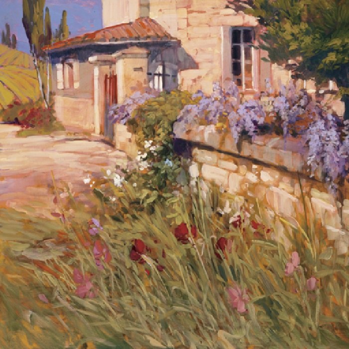 Philip Craig Wisteria Wall Painting | Best Paintings For Sale