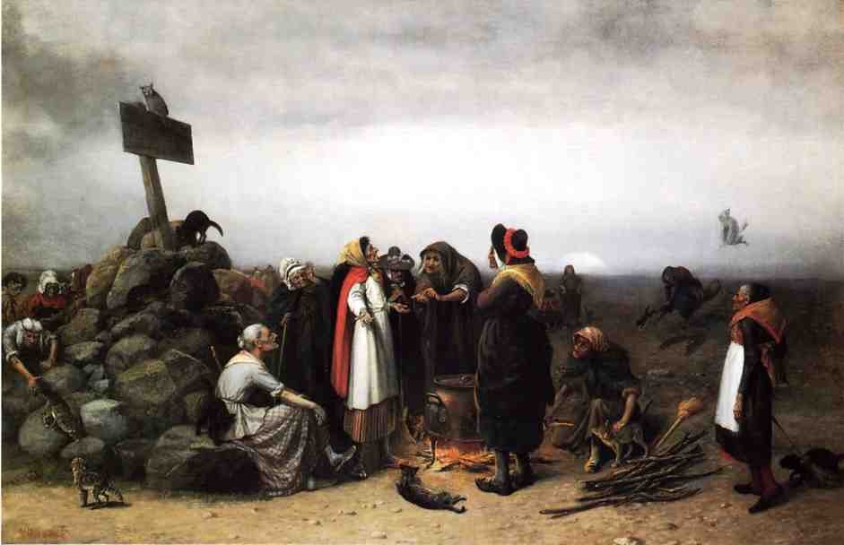 William Holbrook Beard The Witches Convention Painting | Best Paintings ...