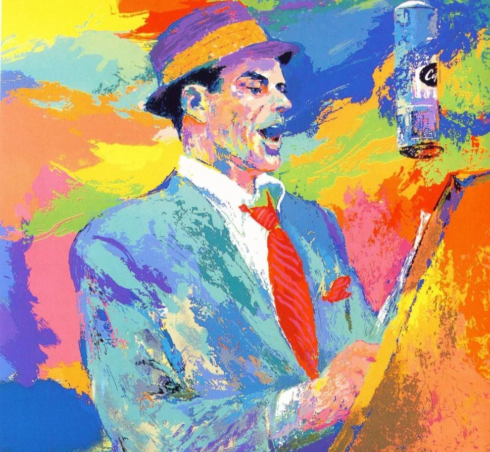 Leroy Neiman Frank Sinatra Painting | Best Paintings For Sale
