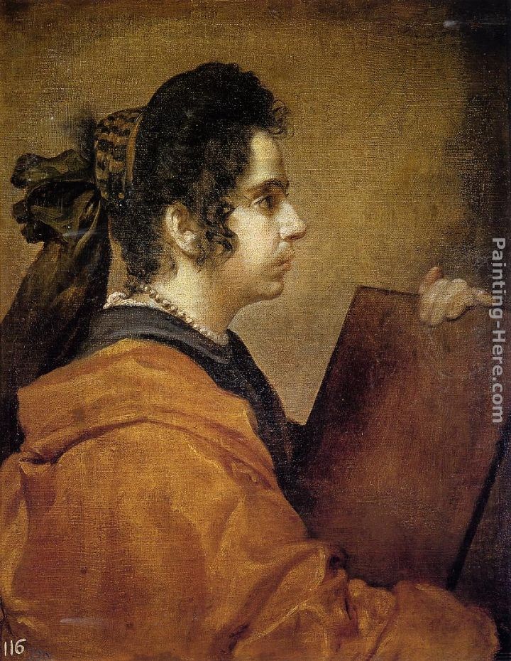 Diego Rodriguez de Silva Velazquez A Sibyl Painting | Best Paintings ...