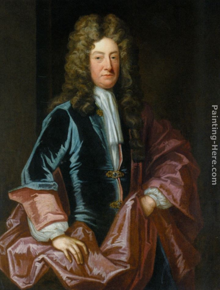 Godfrey Kneller Portrait of a Gentleman Painting | Best Paintings For Sale