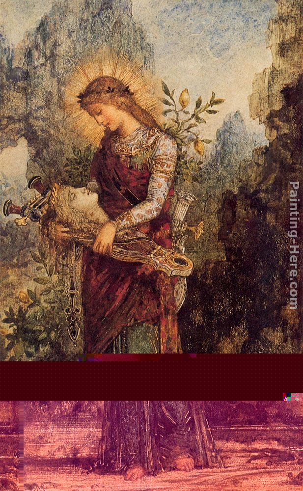 Gustave Moreau Oedipus and the Sphinx Painting | Best Paintings For Sale