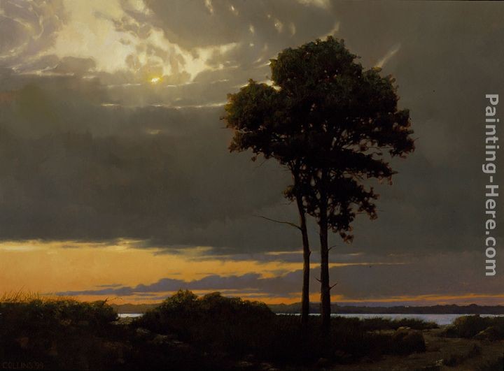 Jacob Collins Twin Pines Painting | Best Paintings For Sale