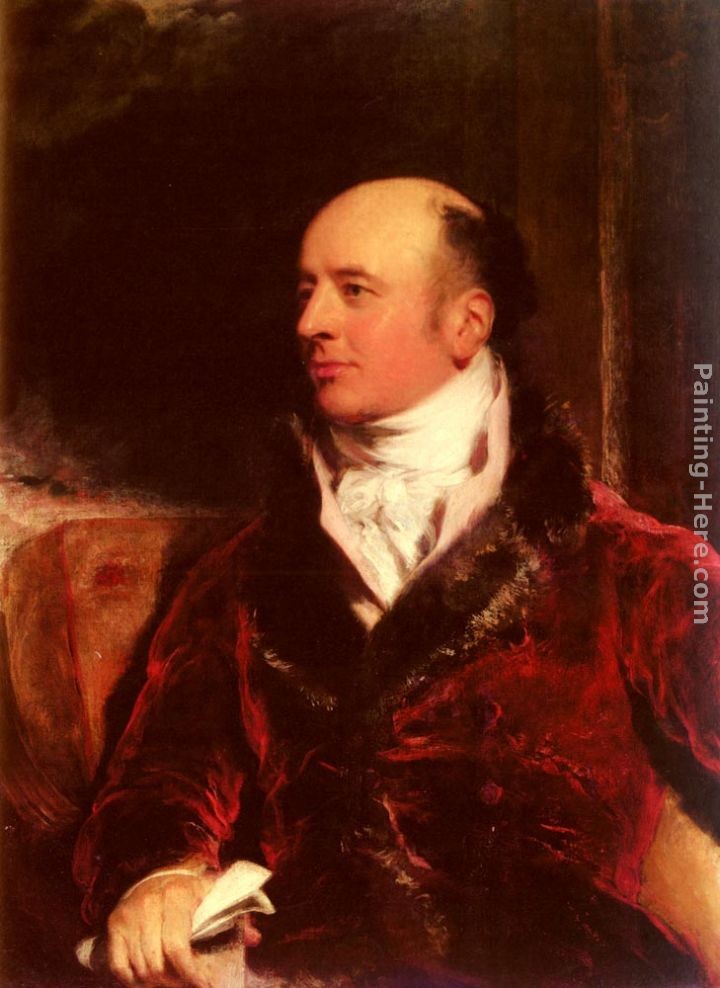 Sir Thomas Lawrence Portrait Of James Perry (1756 - 1821) Painting ...