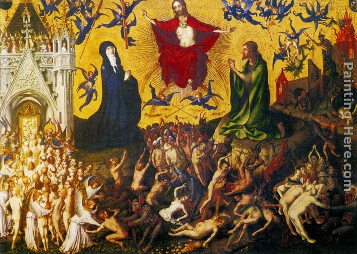 Stefan Lochner Last Judgment Painting | Best Paintings For Sale