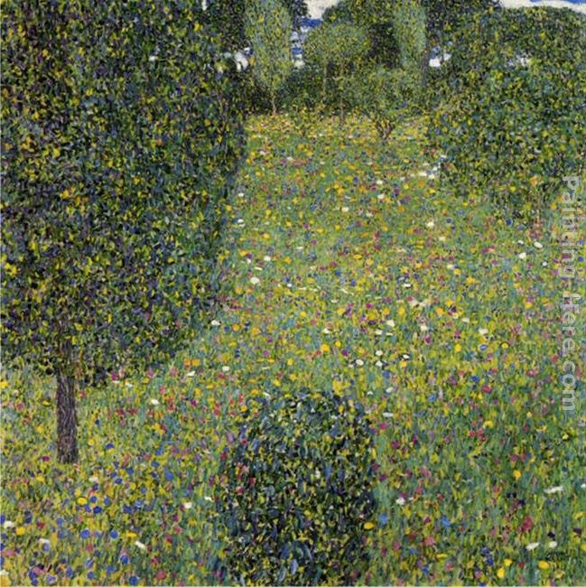 Gustav Klimt Garden Landscape Painting | Best Garden Landscape ...