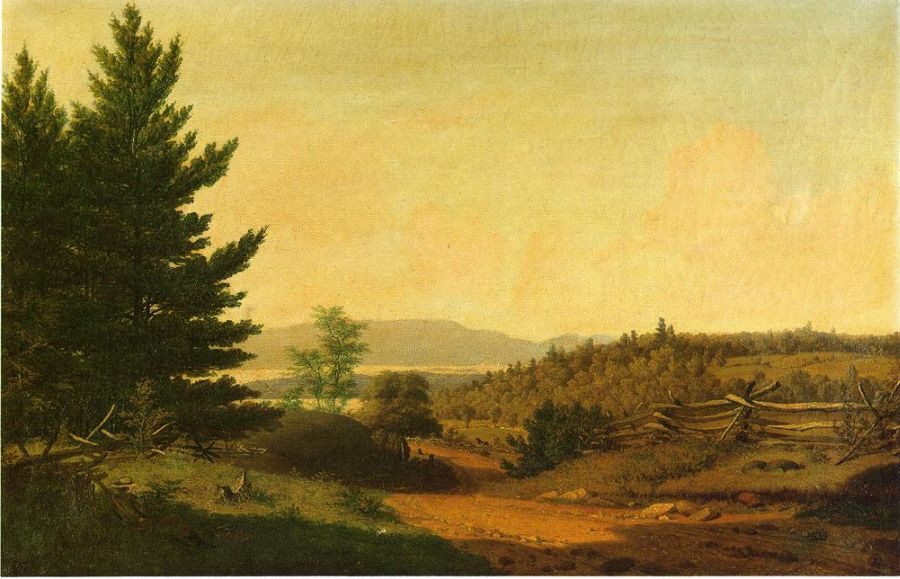 Sanford Robinson Gifford Hudson Valley Idyll Painting | Best Hudson ...