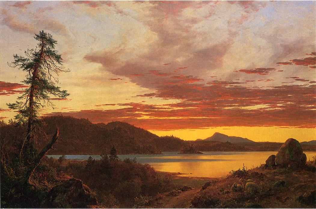 Frederic Edwin Church Sunset Painting | Best Paintings For Sale
