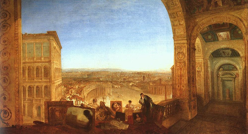 Joseph Mallord William Turner Rome from Mount Aventine Painting | Best ...
